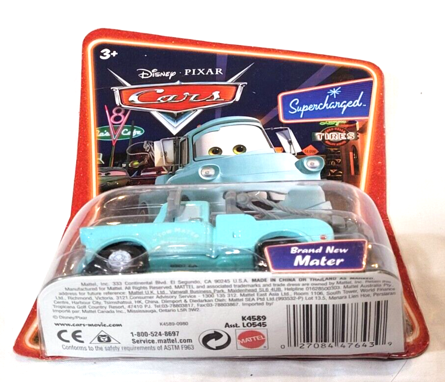 2007 DISNEY/PIXAR CARS BRAND NEW MATER Supercharged | eBay