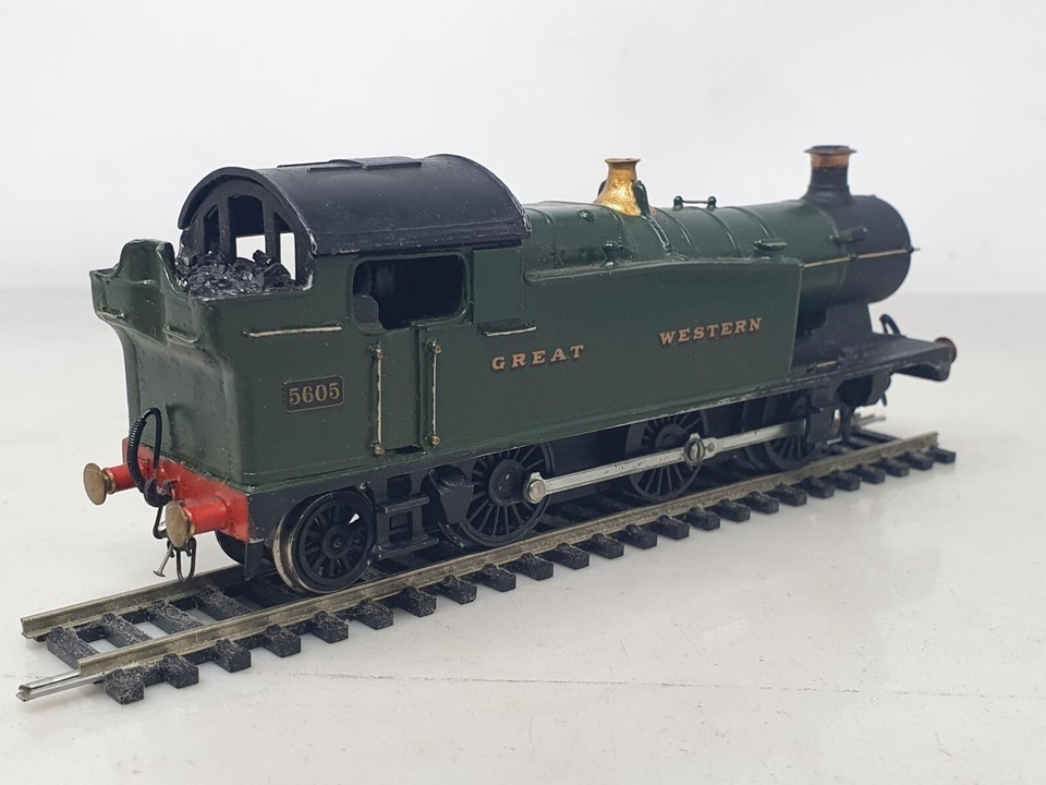 OO Gauge Kit Built WHITE METAL GWR 0-6-0 Pannier Tank Locomotive GREEN ...