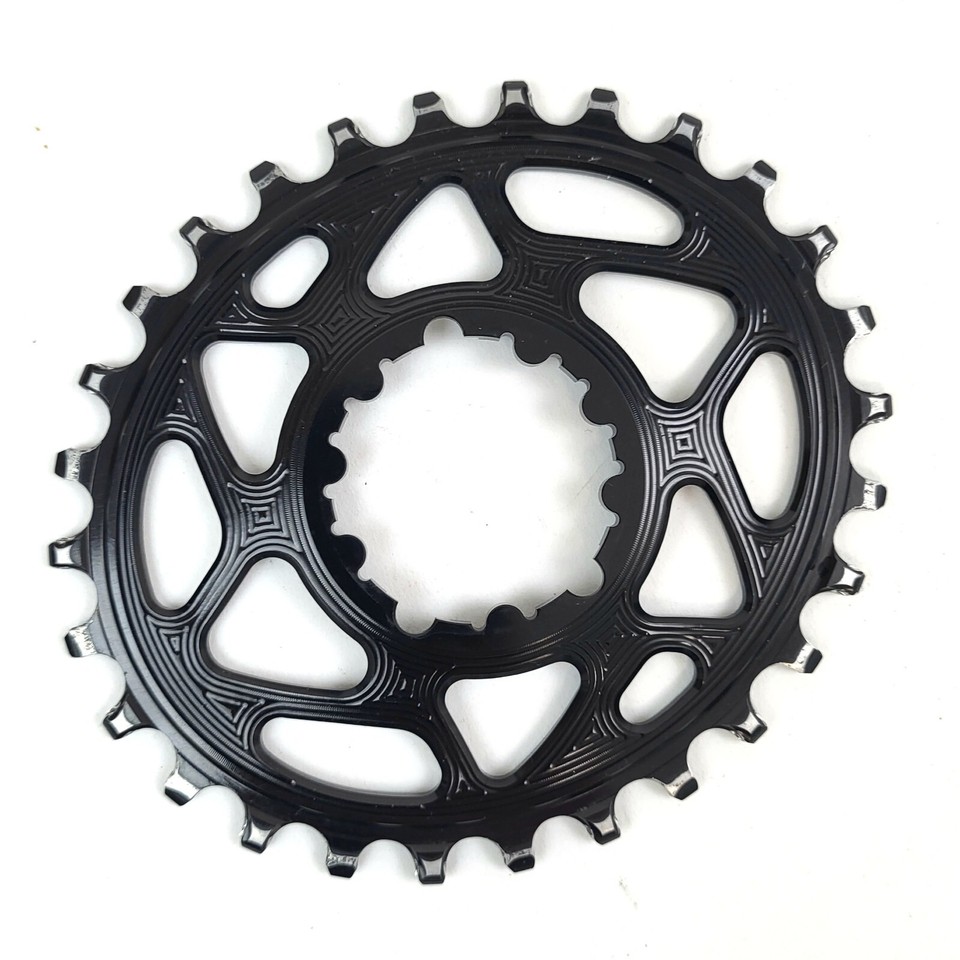 absoluteBLACK Oval Boost Chainring for SRAM Crank - 28T - Black | eBay