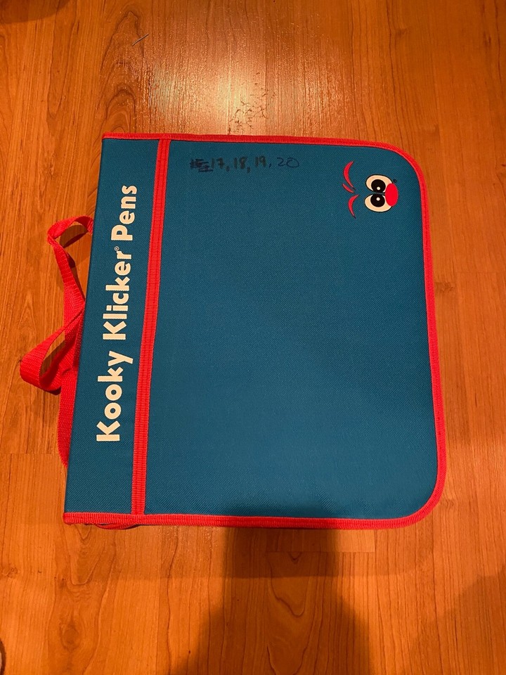 Kooky Pens Case with 24 pens. Full Krewes 17,18,19,20 Perfect condition ...