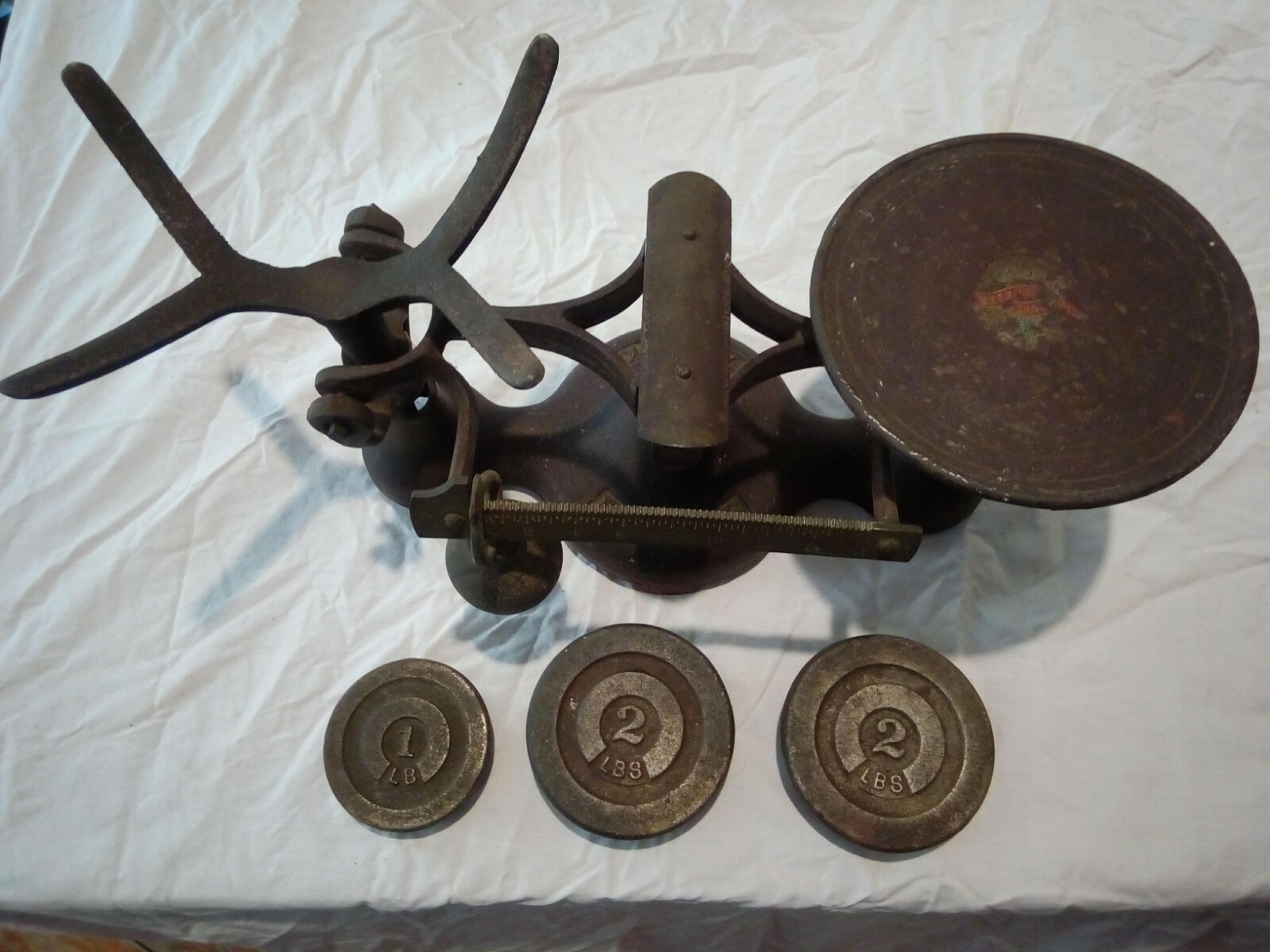 Antique Fairbanks Balance Scale Dry Goods, Candy | eBay