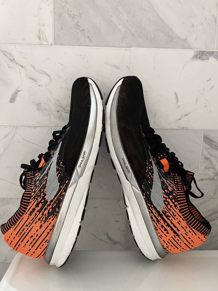 BROOKS RICOCHET Knit running sneaker shoes #1102931D038 men’s USA 11 D ...