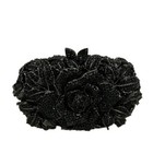 Women Metal Floral Clutches Wedding Party Bag Flower Rose Handbag | eBay