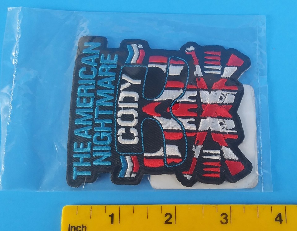 WWE Cody Rhodes Patch The American Nightmare The Elite AEW NJPW We Want ...