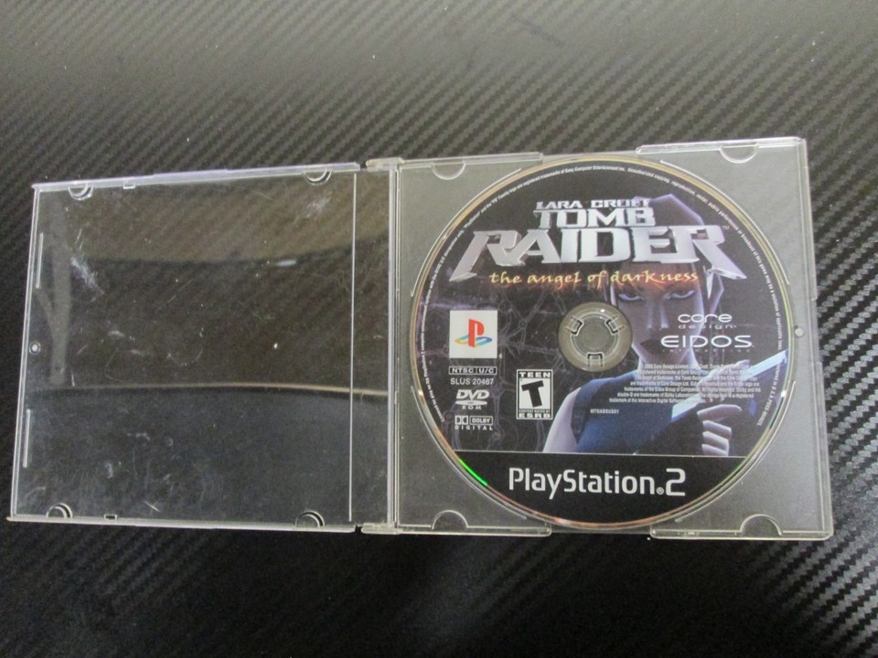 Lara Croft Tomb Raider Angel of Darkness (Playstation PS2) No Manual ...