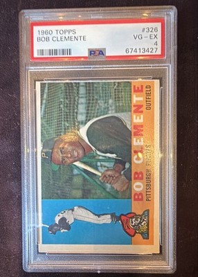 1960 Topps - Roberto Clemente #326 Called Bob on Card | eBay