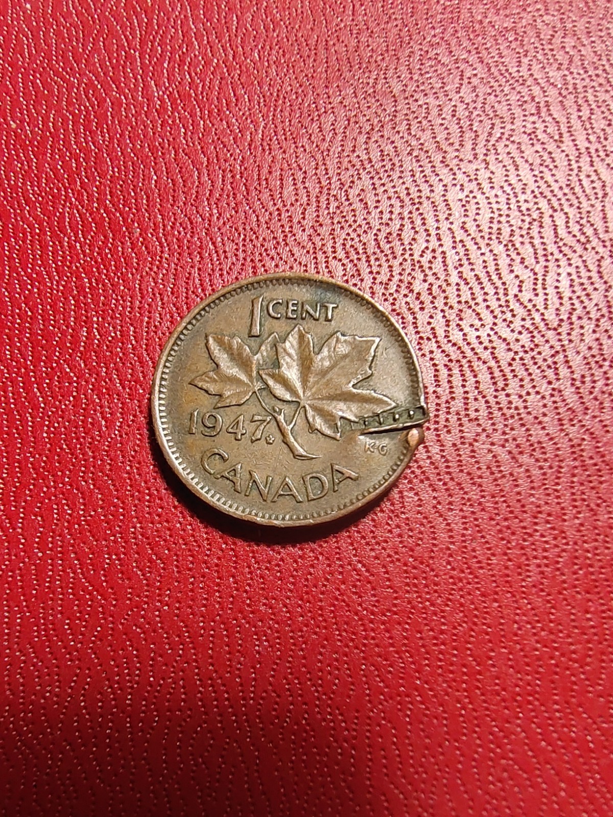 1947 CANADA 1 ONE CENT - MAPLE LEAF -COPPER - « KING GEORGE VI » | eBay