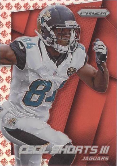 2014 Panini Prizm - Cecil Shorts #6 Nfl Shield Logo Prizm /75 for sale ...