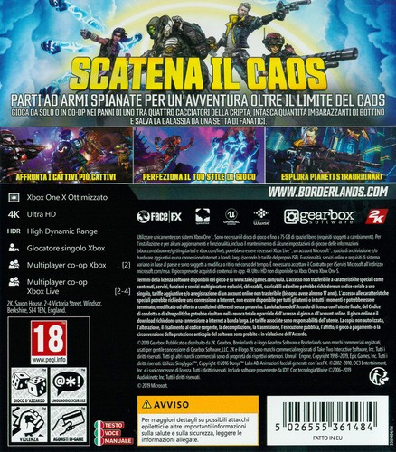 BORDERLANDS 3 XBOX ONE 2K JUEGOS 5026555361484| eBay