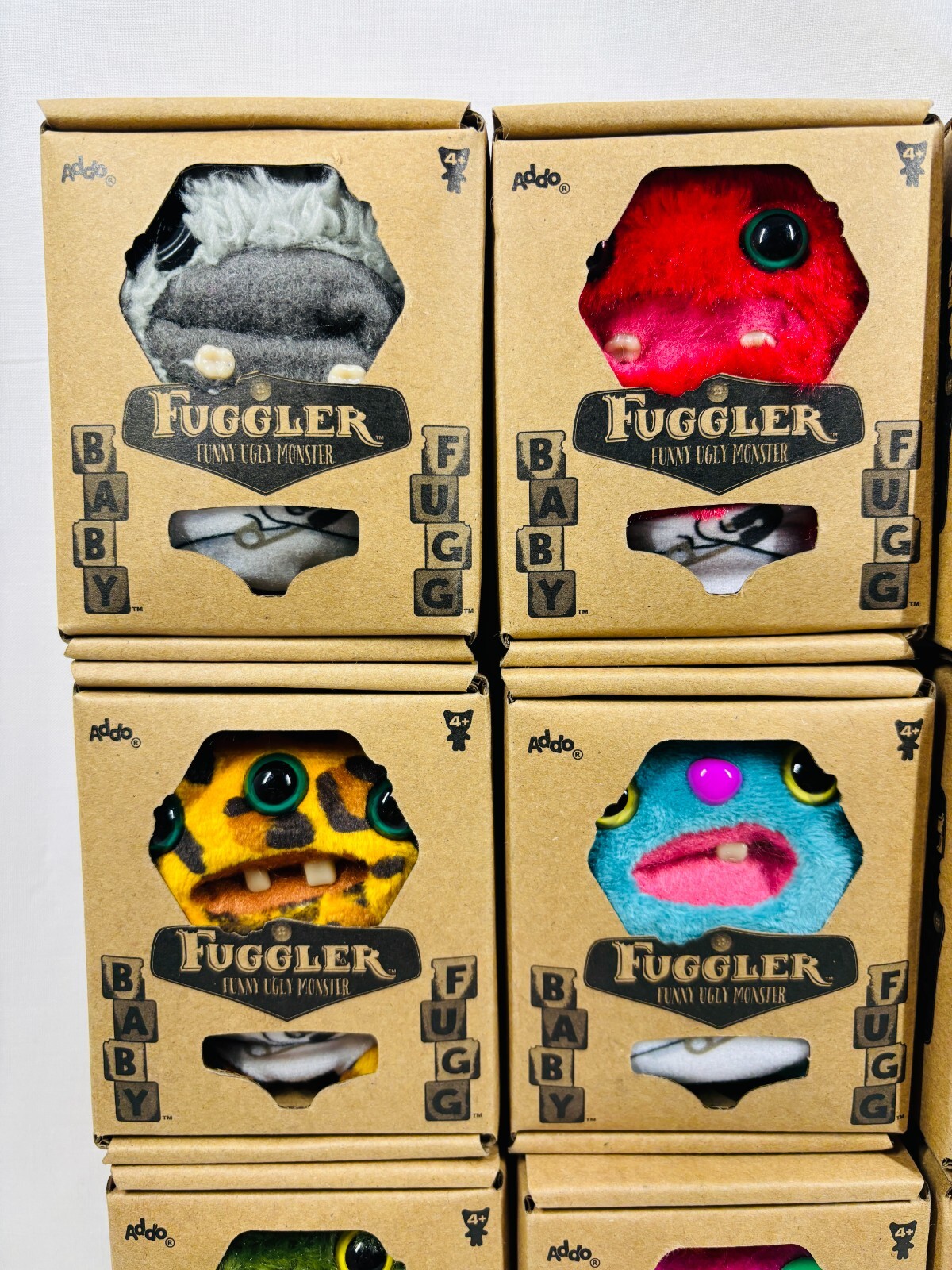 COMPLETE SET OF 9 - 2024 Fuggler Baby Fugg SERIES 3 Soft Toy Full Set ...