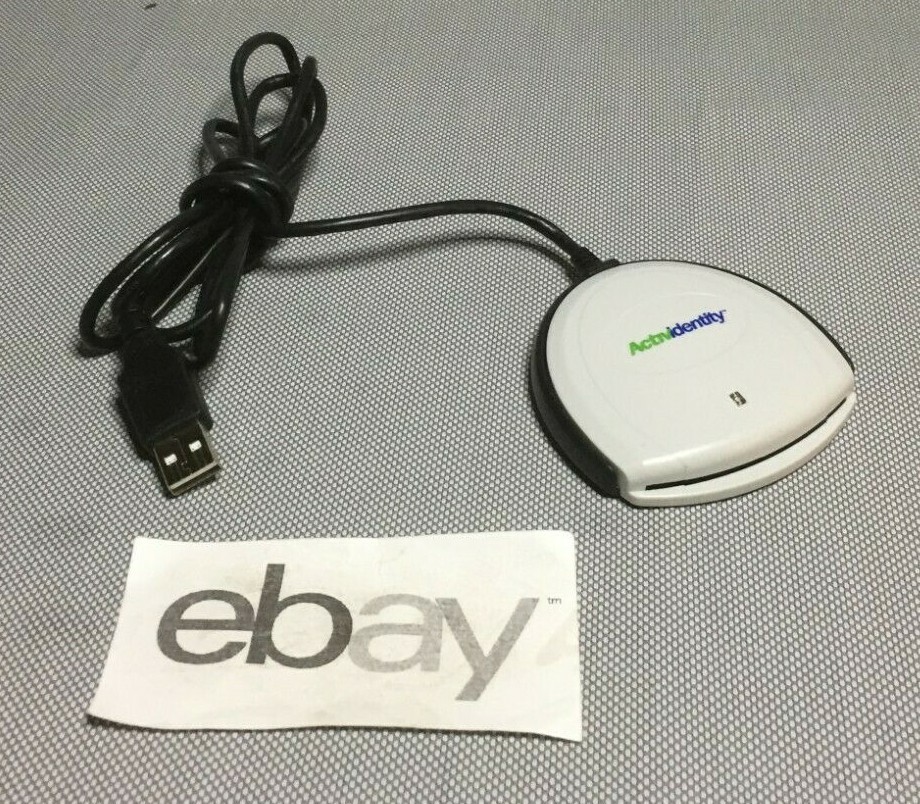 Lot of 5 Actividentity v3.0 USB DOD Military Smart Card Reader FREE ...