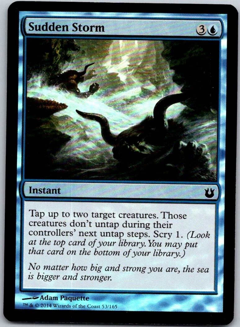 Magic the Gathering Sudden Storm Born of the Gods Foil MTG Free ...