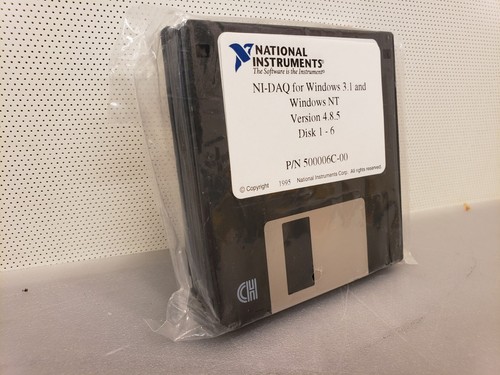 NEW National Instruments 500006C-00 NI-DAQ Software For Windows 3.1 ...