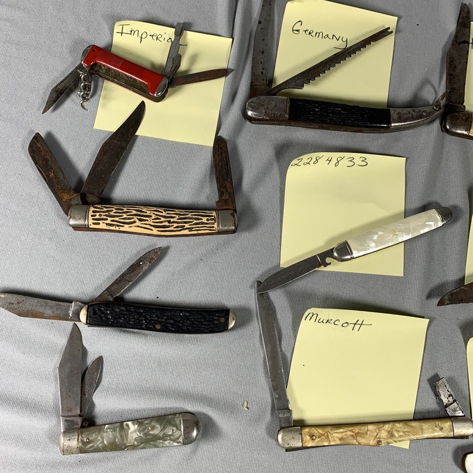 LOT 13 Old Pocket Folding Knives | eBay