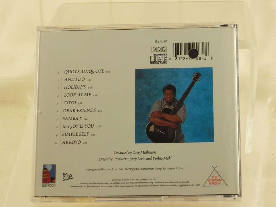 Dear Friends by Abraham Laboriel, Sr. (Bass) (CD, Mar-1993, Rhino ...