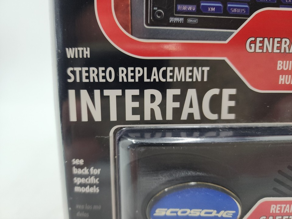 Scosche Dash Install Kit 2004-2010 GM Stereo Replacement Interface Kit ...