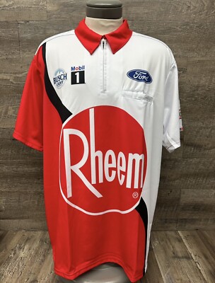 NASCAR #4 Kevin Harvick Rheem Team Issued Crew Shirt - 2XL | eBay