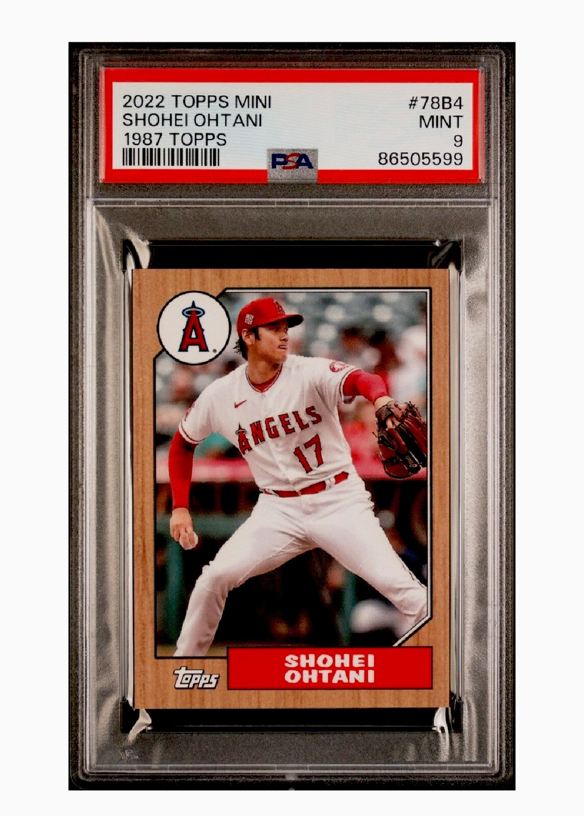 2022 Topps Mini - 1987 Topps Baseball Shohei Ohtani #78B-4 for sale ...