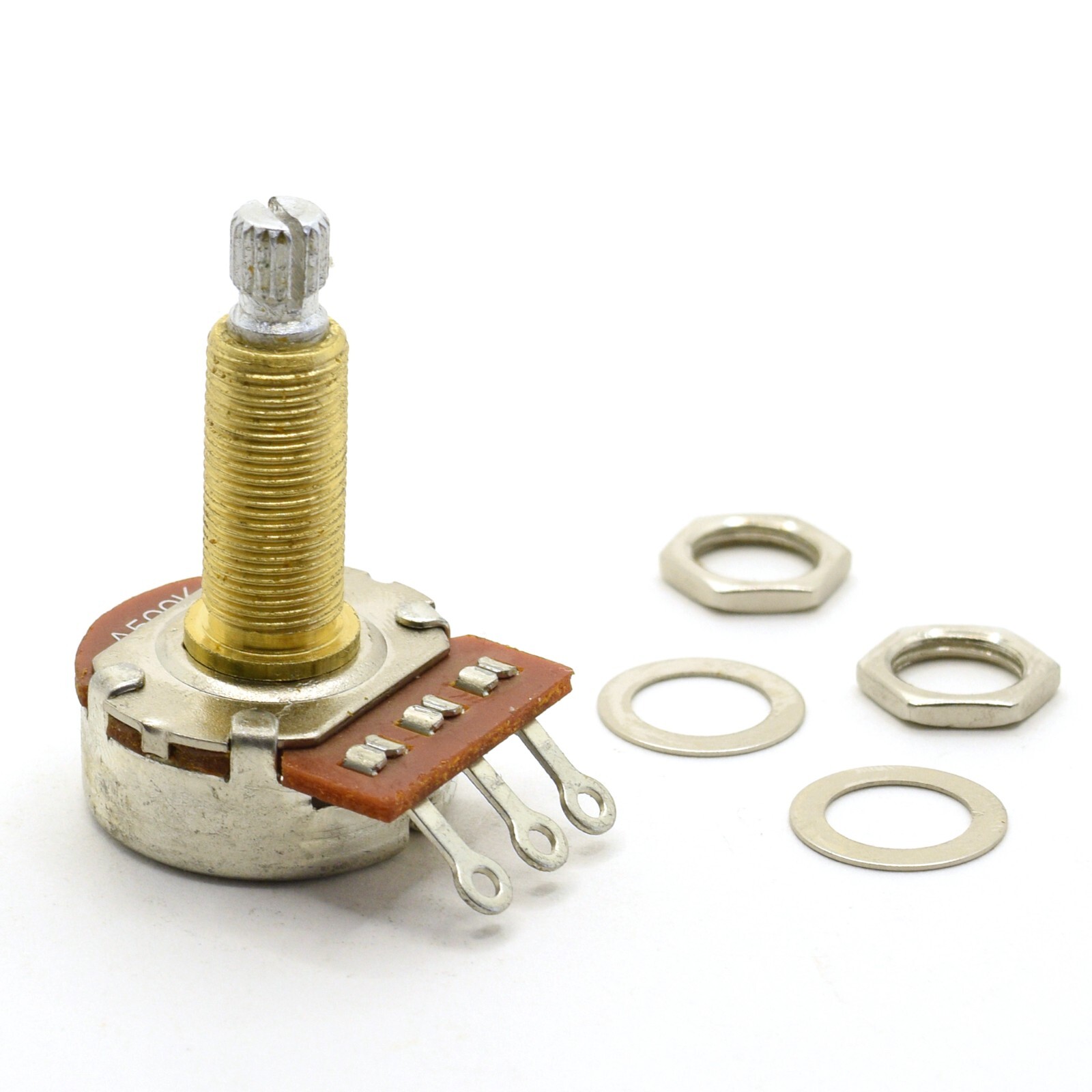 Alpha Potentiometer A500K Long Shaft Audio Pot | eBay