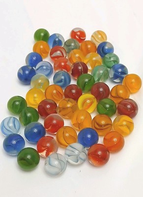 Vintage Vitro Hybrid Catseye Marbles Lot Of 50 | eBay