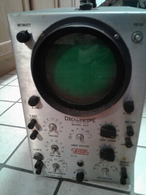 EICO Model 460 Oscilloscope DC Wide Band,untested | eBay