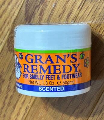 ️GRAN'S REMEDY smelly feet & footwear powder 50g new Scented new ...