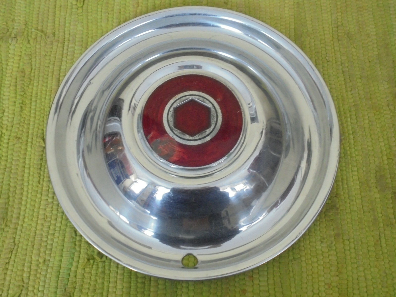 51 52 53 54 Packard CLOISONNE Hub Caps 15" Set of 3 Hubcaps 1951 1952 ...