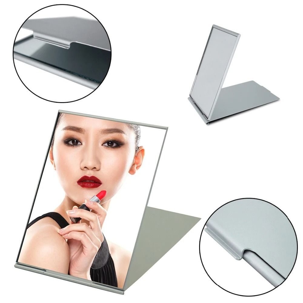 Foldable Makeup Mirrors Rectangle Pocket Mini Mirror Folding Mirror ...