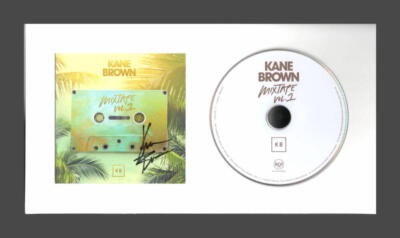 KANE BROWN SIGNED AUTOGRAPH MIXTAPE VOL 1 FRAMED CD DISPLAY - READY TO ...