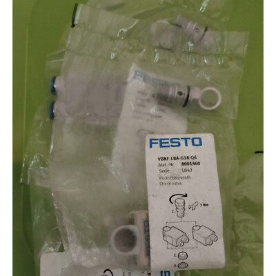 1pcs New Festo VBNF-LBA-G18-Q6 8001460 Non-Return Valve Fast Shipping ...