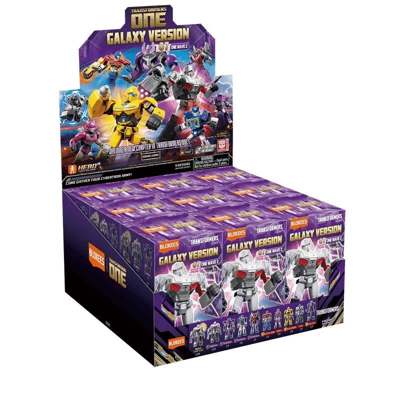 Blokees Transformers Galaxy Version 7 TF ONE II Shockwave Model Kit ...