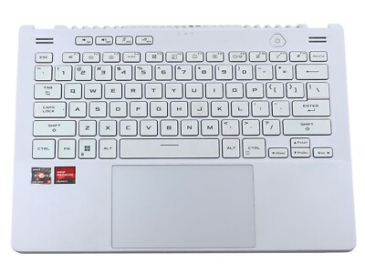 ASUS ROG ZEPHYRUS G14 GA402 KEYBOARD PALMREST TOUCHPAD ASSEMBLY ...