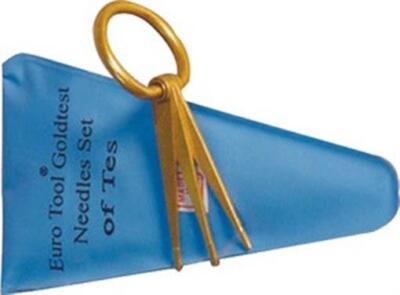 Gold Test Testing Needles Kit 3 Set Coin Jewelry Easy Pro Tester Free ...