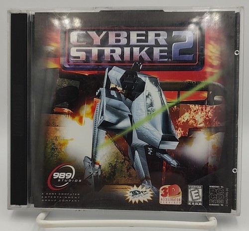 Cyber Strike 2 (PC CD-Rom, 1998) 2 Discs Jewel Case 989 Studios | eBay