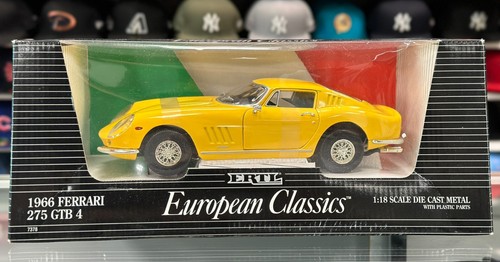 1/18 Ferrari 275 GTB-4 Yellow ERTL | New | eBay