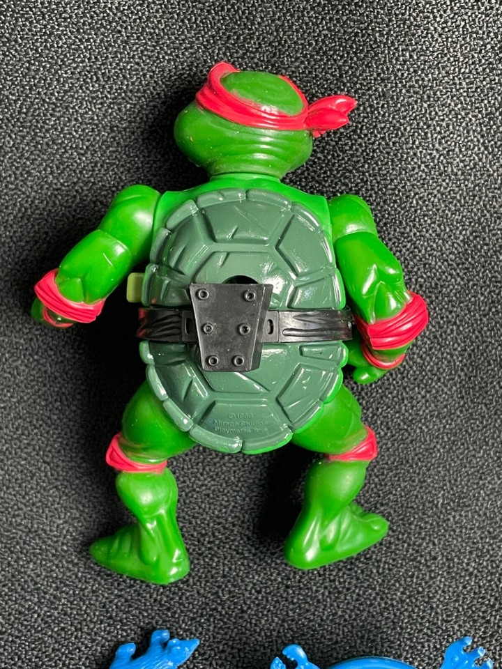 VTG Playmates TMNT Break Fighting Raphael Figure & Accessories 1989 | eBay