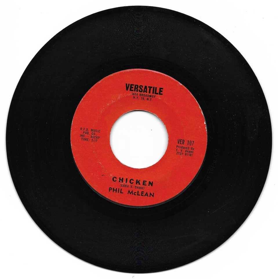 Phil McLean: "Small Sad Sam" / "Chicken" - '61 "Big Bad John" parody ...