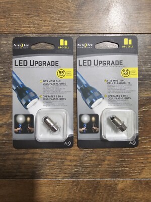 2 -Nite Ize LBR2-07-PR LED Bulb Upgrade for D & C Cell Flashlights Up ...