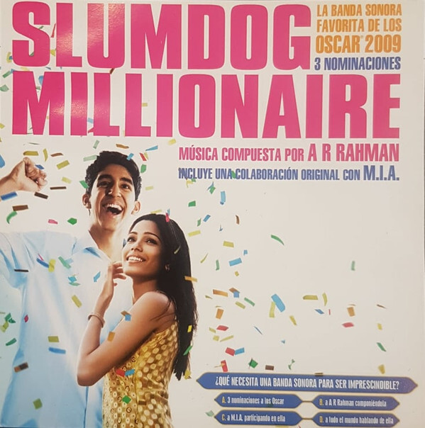 A.R. Rahman - Slumdog Millionaire (Music From The Motion Picture) (CD ...
