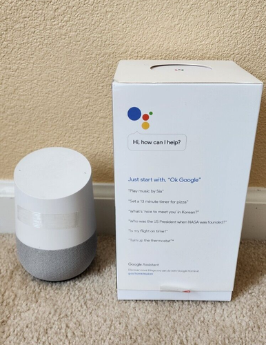 Google Home Assistant Voice Activated Speaker Tested & Works | eBay