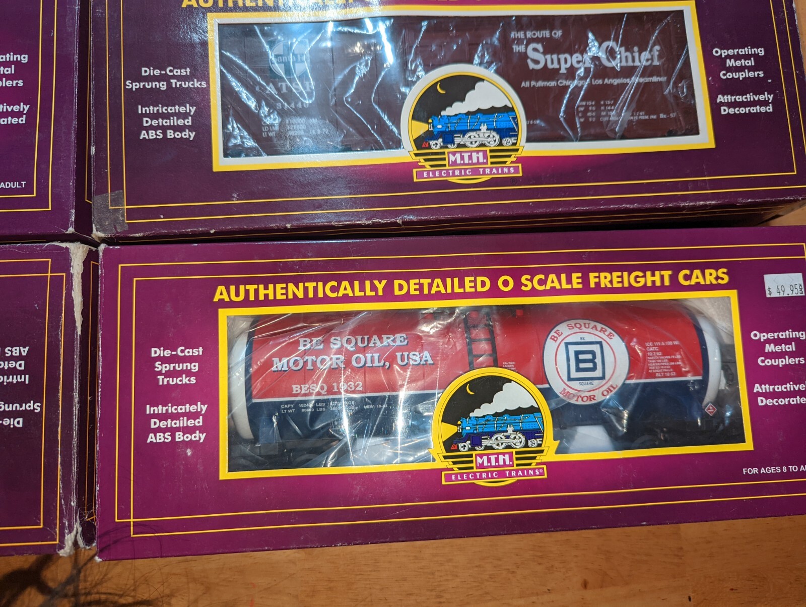 MTH Trains O Scale Set of Four | eBay