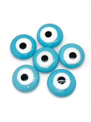 Evil Eye Light Blue Magnet Wedding Favors Good Luck Charm 4.5 cm Fridge ...