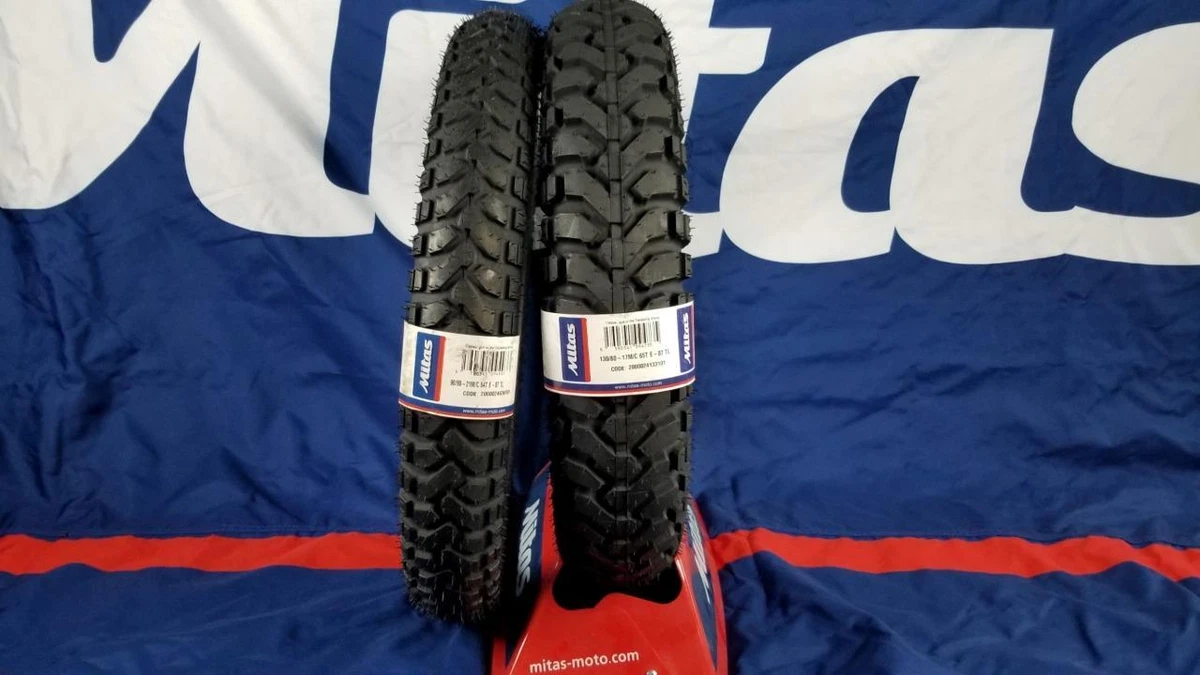 Mitas H-18 Flat Track Street Tire 130/80-19 Front DOT, 59% OFF