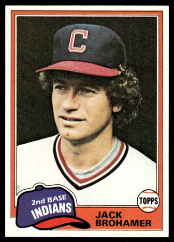 1981 Topps #462 Jack Brohamer Cleveland Indians Baseball Card | eBay