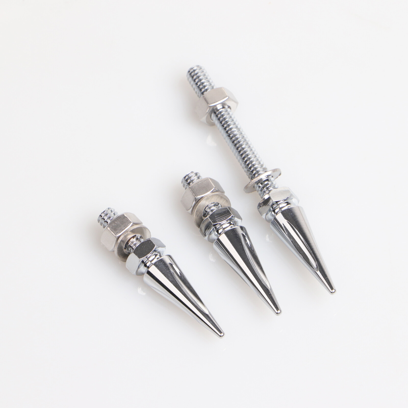 Chrome Windshield Fairing Mounting Spikes Bolts For Harley Street Glide ...