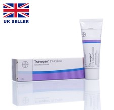 Bayer Isoconazole Nitrate 1 Cream Travogen 20g Imidazole Anti Fungal ...