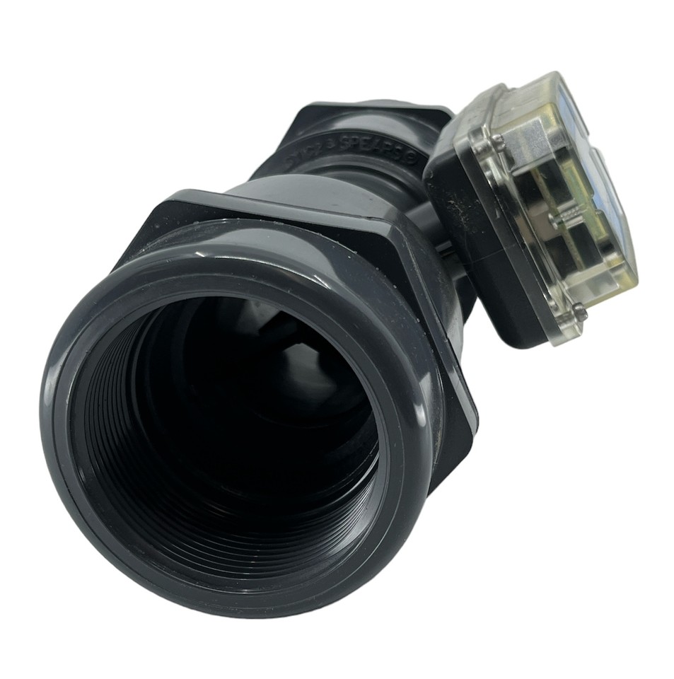 FLOMEC Turbine Flow Meter 2 Inch NPT PVC, 20-200 GPM (76-760 LPM ...