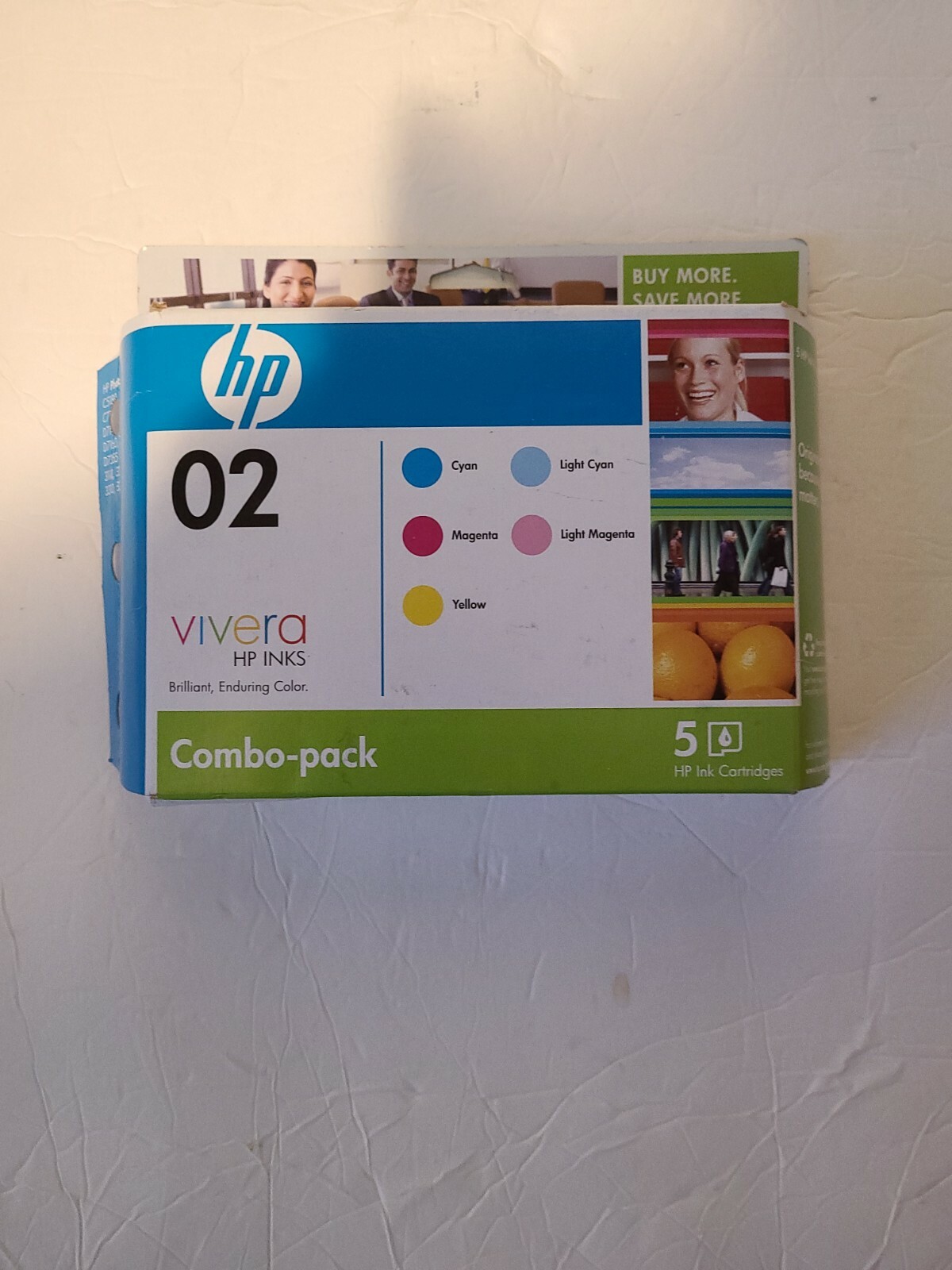 HP 02 Vivera Ink Cartridge Combo-Pack - CC604FN (New Sealed) | eBay