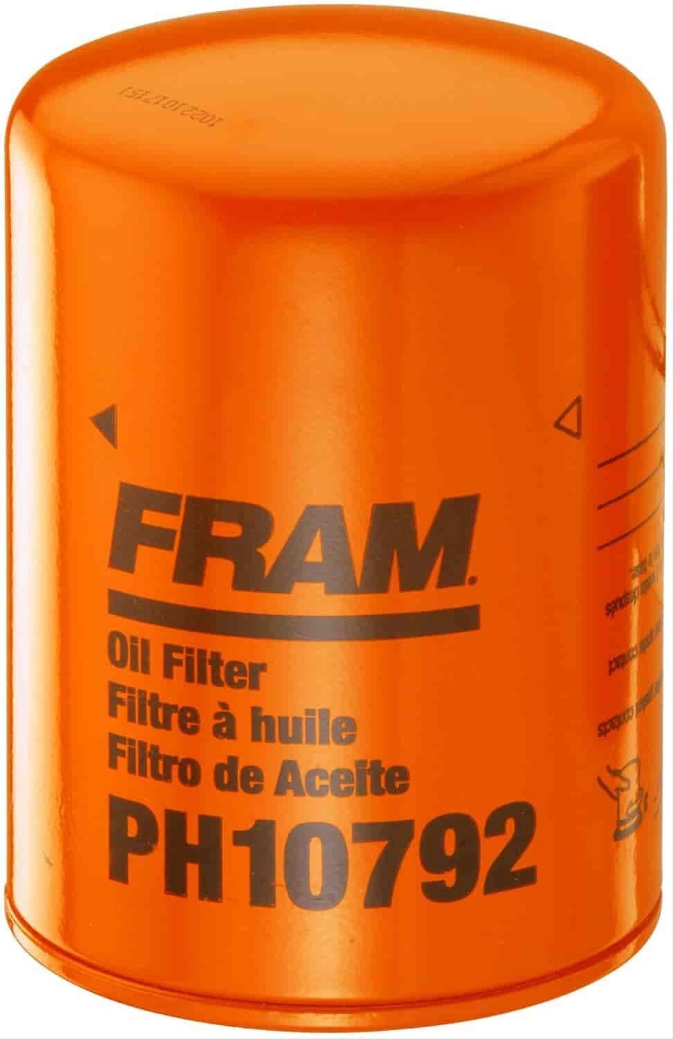 Fram PH10792 - cross reference oil filters | oilfilter-crossreference.com