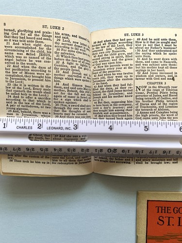 VINTAGE SET OF 5 MINI BOOKLETS OF THE GOSPEL | eBay